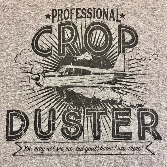 Crazy Dog T-Shirts | Shirts | Professional Crop Duster Funny Graphic ...
